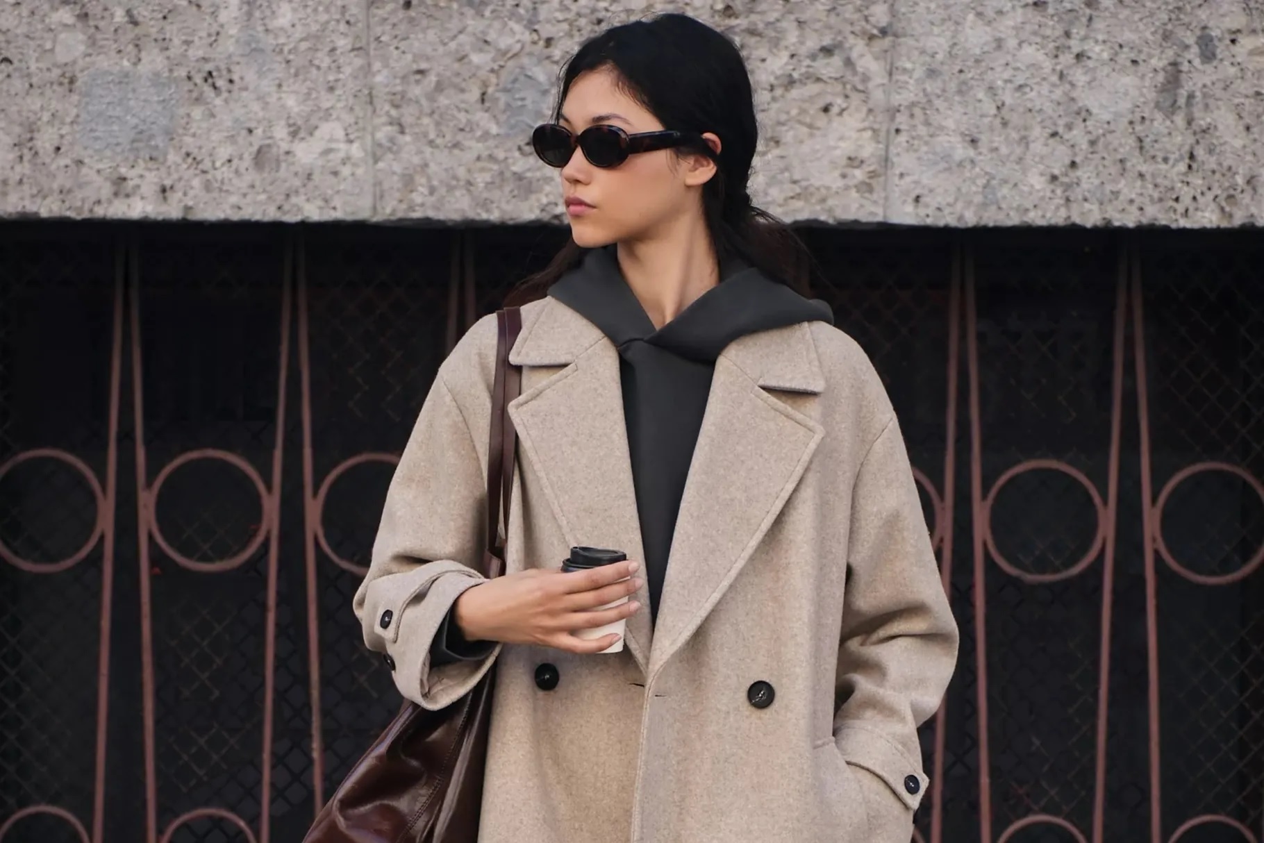 8 oversize coats, essential and comfortable to fight the cold with style