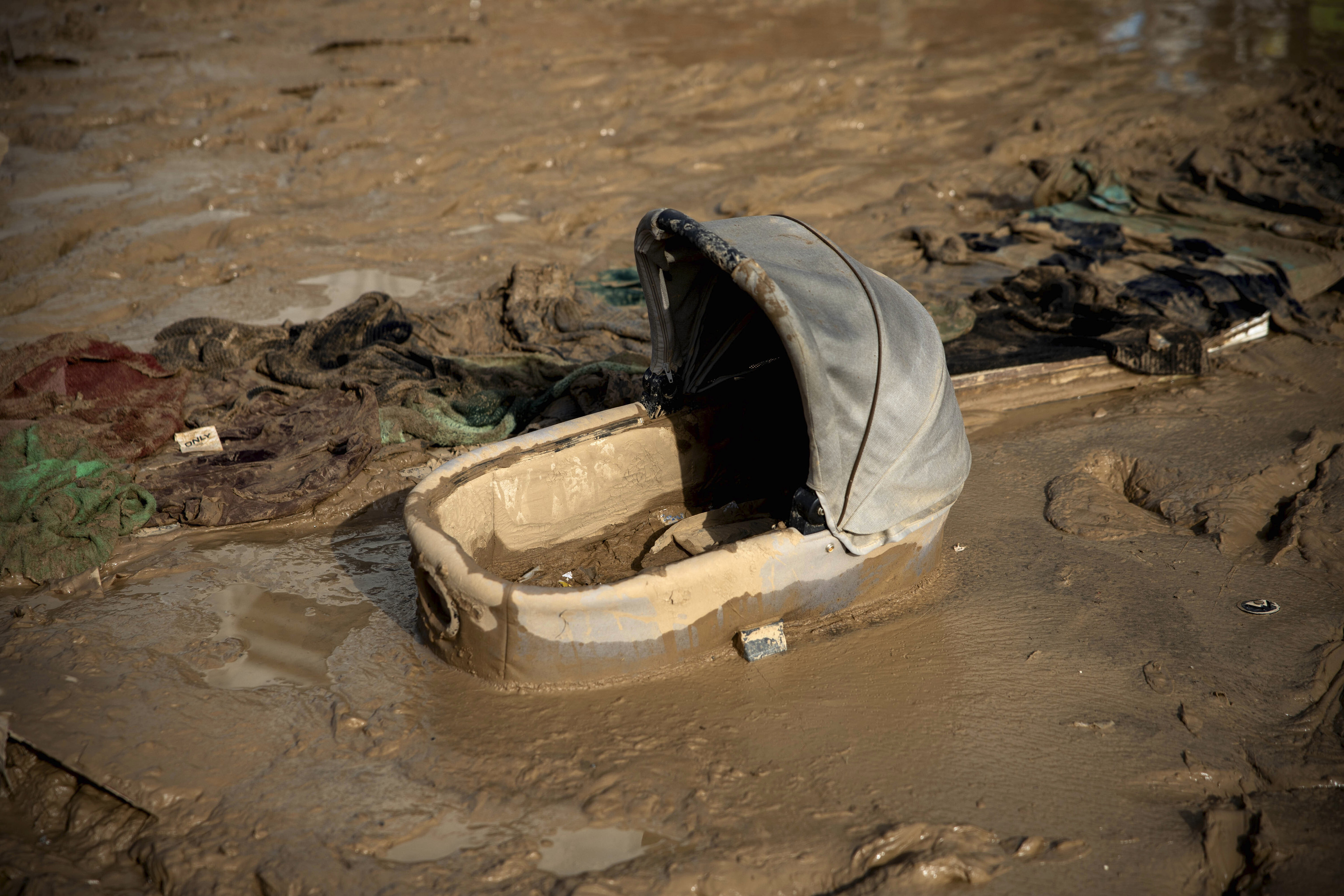 Landscape of devastation in Valencia after the floods of last week in ...