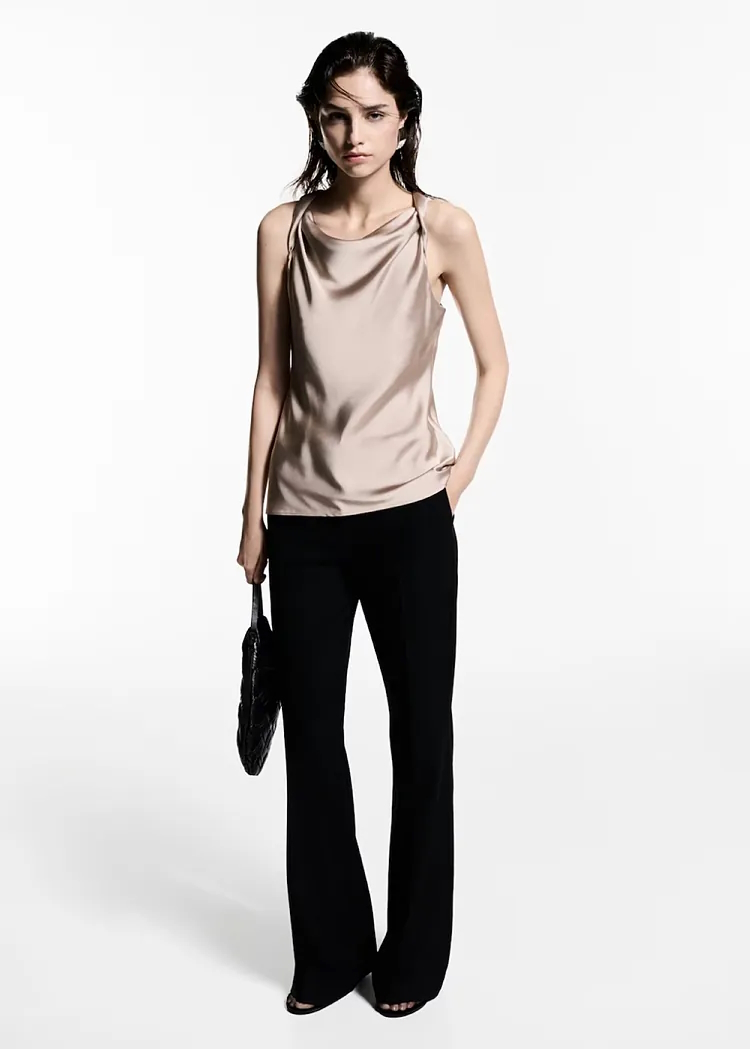 Satin top by Mango - Foto 1 de 8