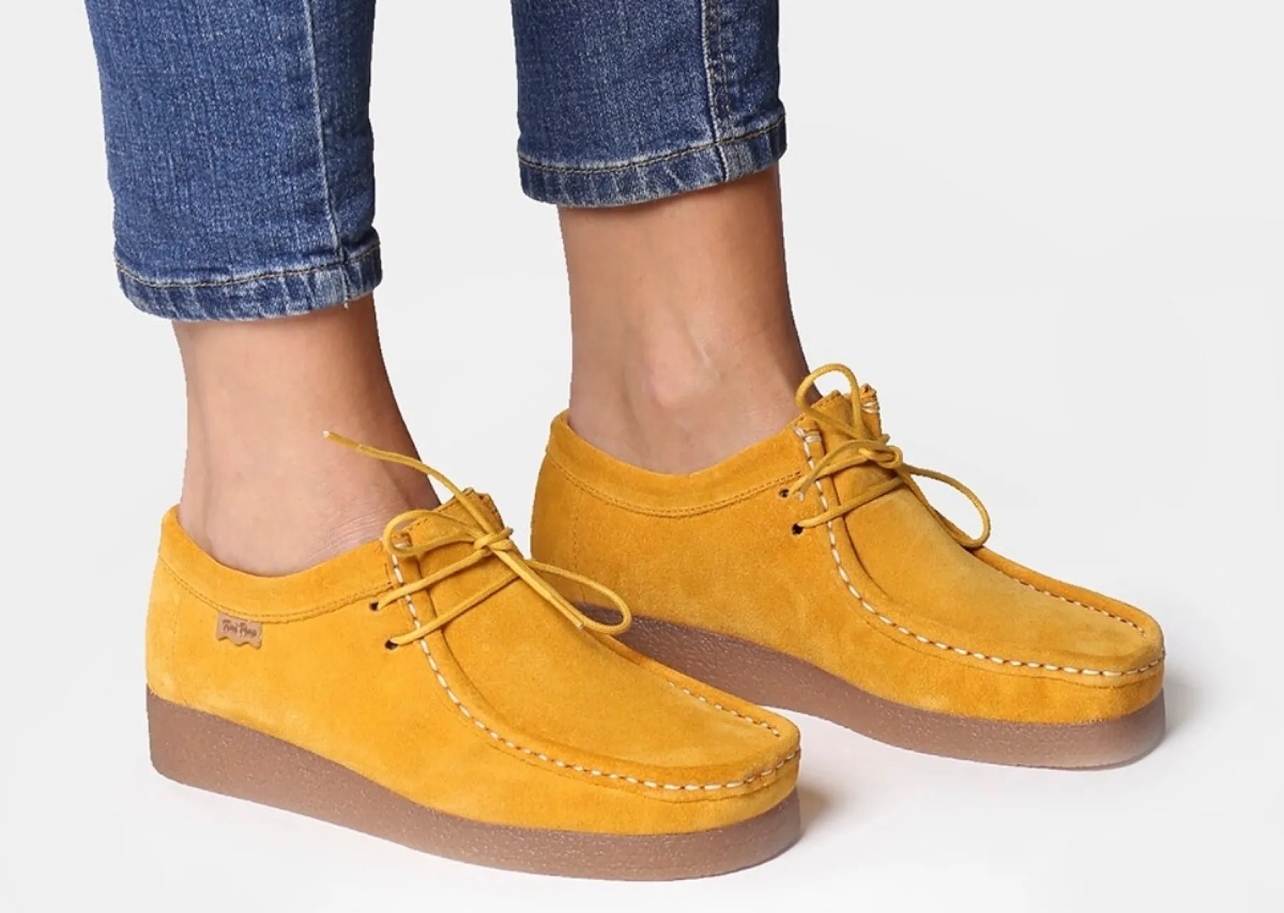 Wallabee-style shoes in suede by Toni Pons for El Corte Inglés. - Foto ...
